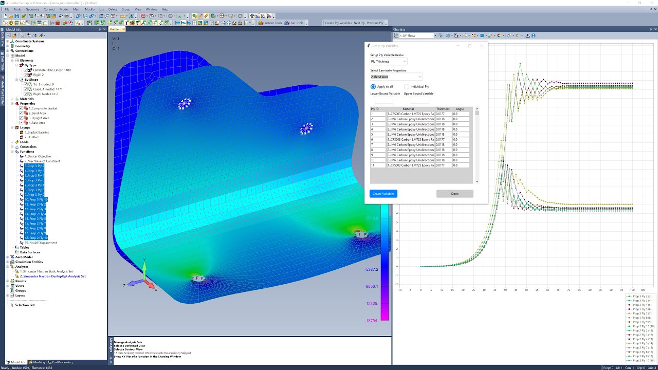 Optimizing Composites in Femap using API (SOL 200) - YouTube