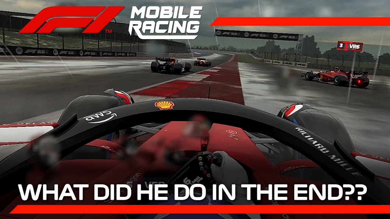 WHAT DID HE DO AT THE END?? | F1 Mobile Racing 2022 - YouTube