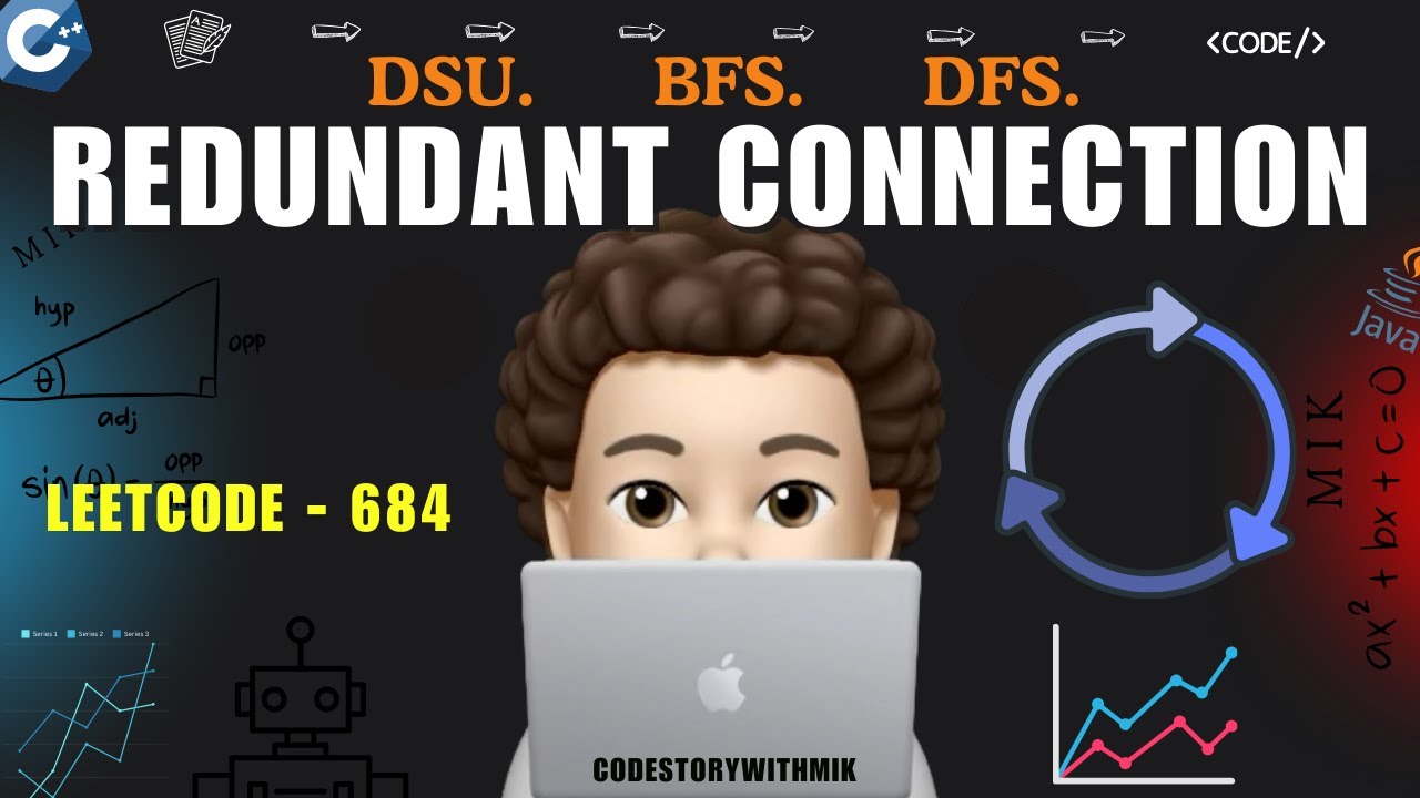 Redundant Connection Dsu Dfs Bfs Leetcode 684 2225