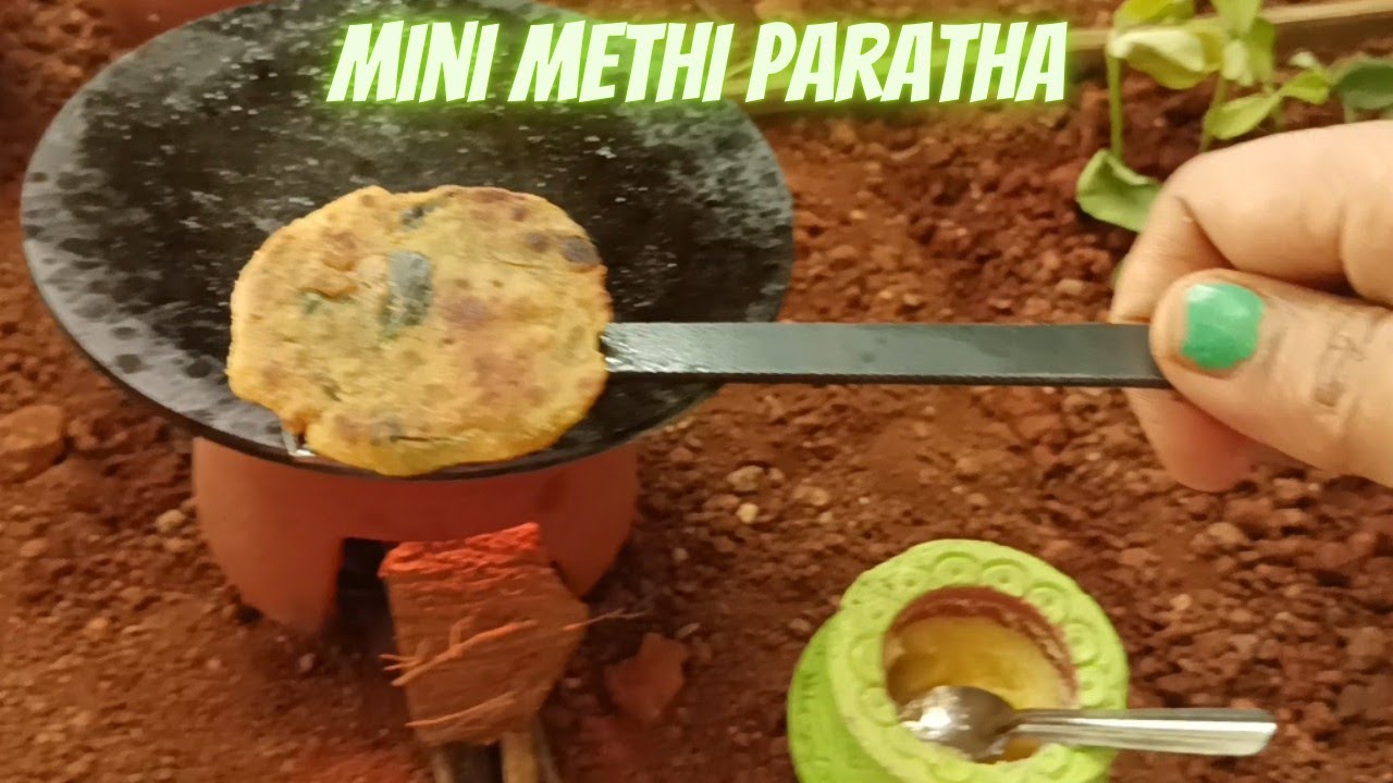 Mini Methi Paratha | Satisfying Miniature Paratha Recipe | Methi ...