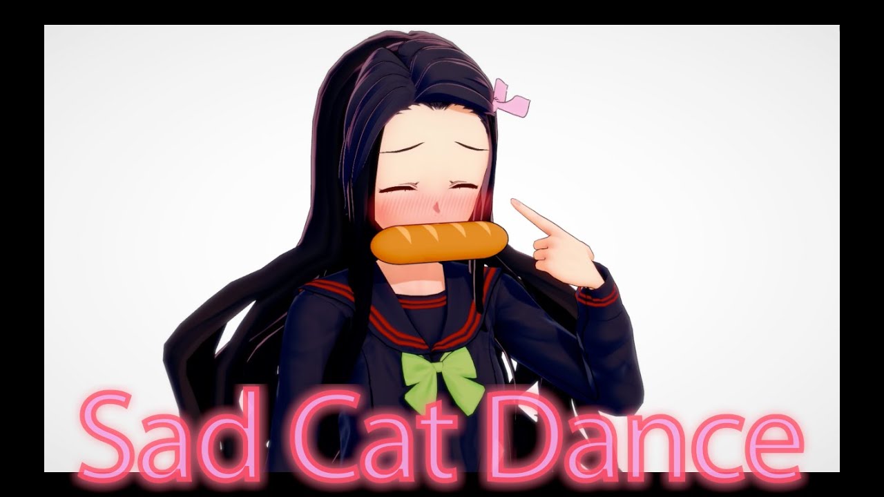 【鬼滅の刃】Sad Cat Dance (Nezuko ver.3) - YouTube
