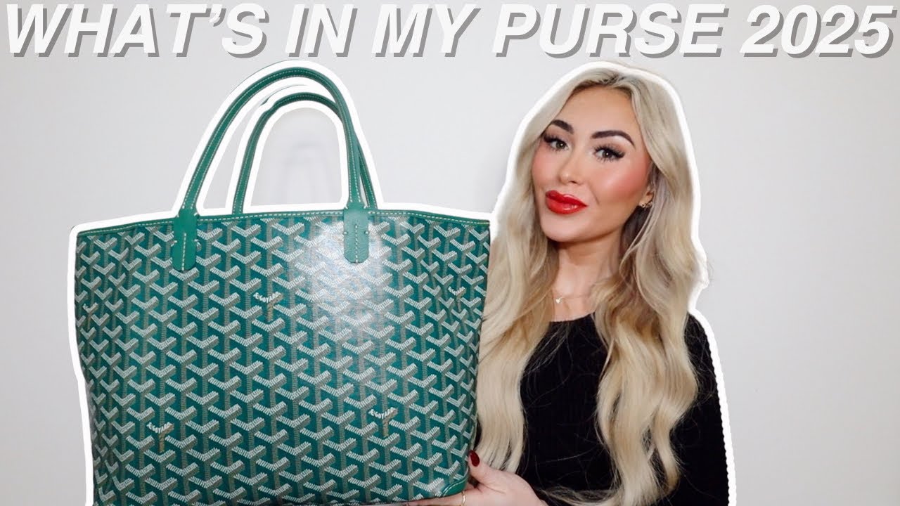 WHAT'S IN MY PURSE 2025 👜💚 Goyard Artois PM - YouTube
