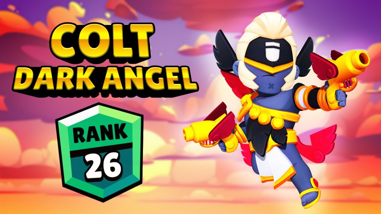 Colt Dark Angel Skin - Subimos Copas y Conseguimos el Rango26 en Brawl ...