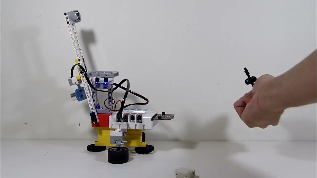 NEZHA (microbit) - Catapult Throw - YouTube