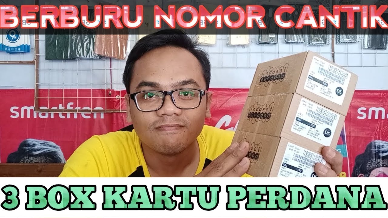 UNBOXING - Berburu Nomor Cantik Indosat 4G Ooredoo, Unlimited Indosat ...