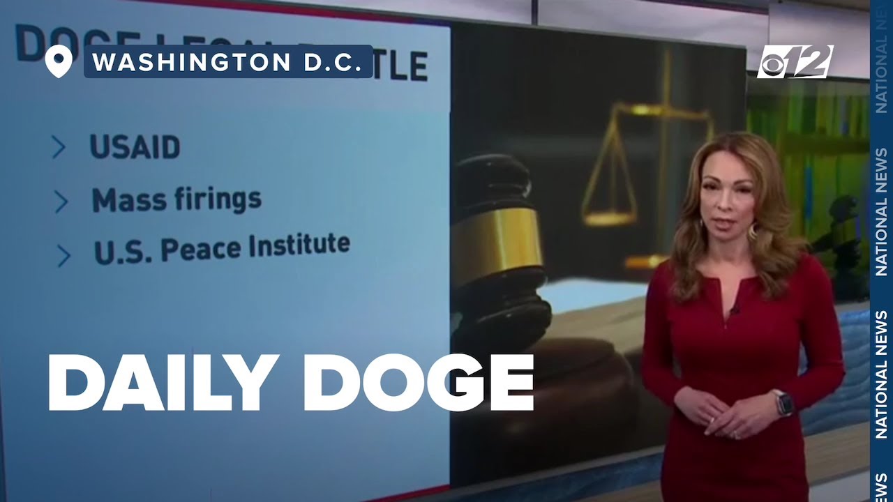 Daily Doge: Highlighting court battles DOGE is facing - YouTube