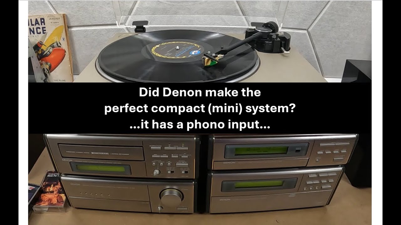 Denon D-200 Compact Audio System - "do it all in a small package ...