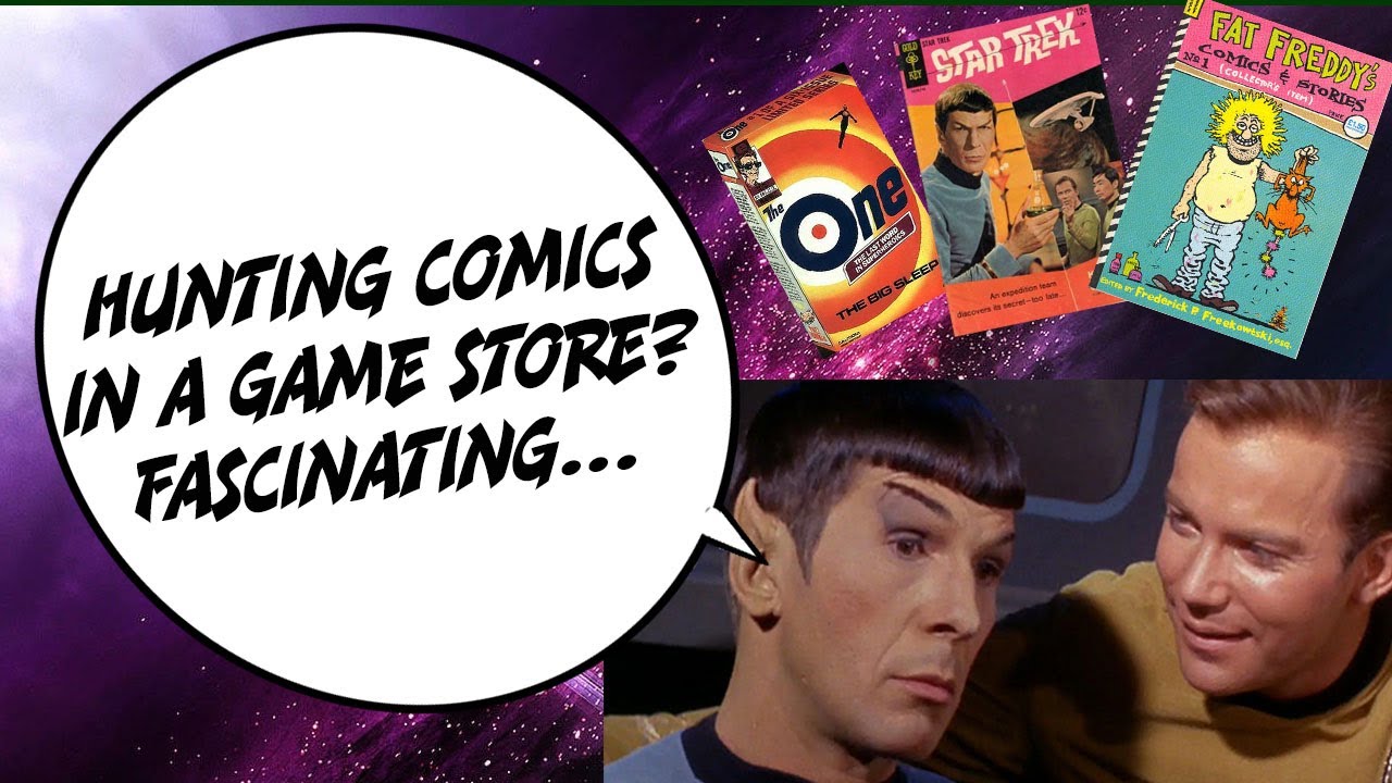 Finding Awesome KEY COMICS at a GAME STORE - AKA - Hunting Comic Books ...