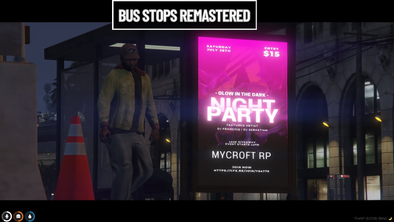 [SQLabs] GTA V Bus Stops Remastered - YouTube