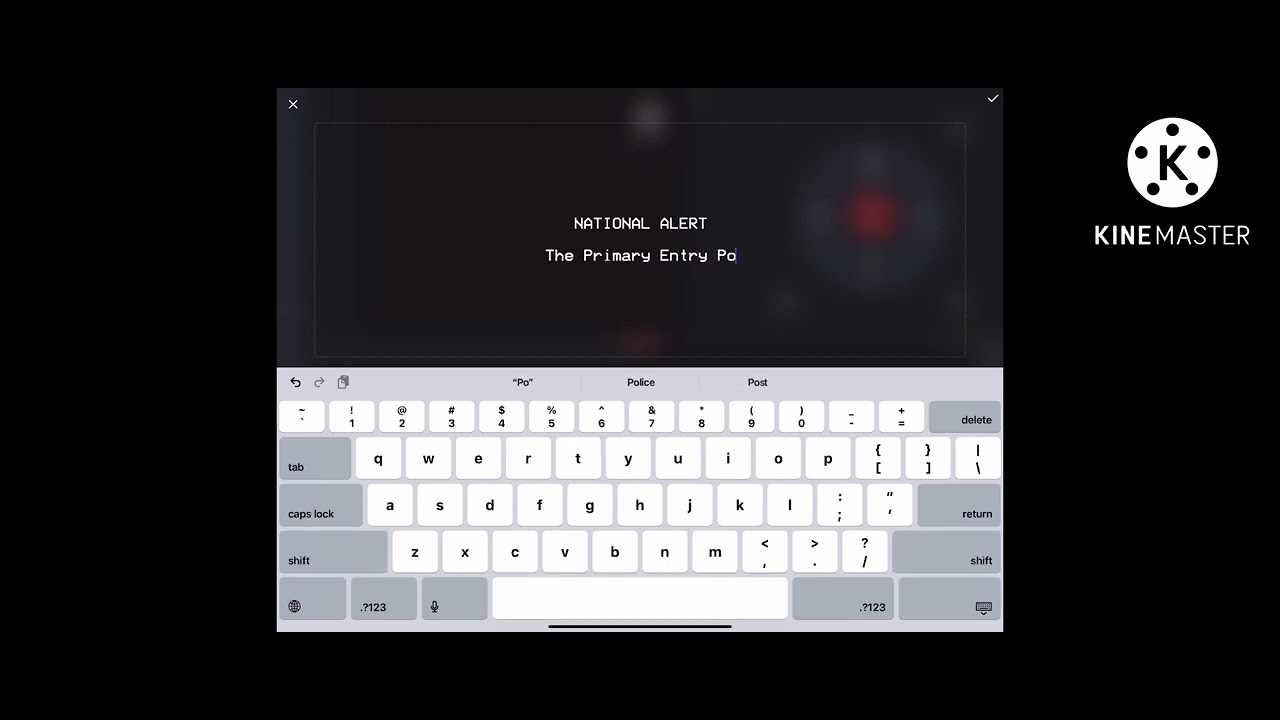 How to make eas scenarios in KineMaster - YouTube