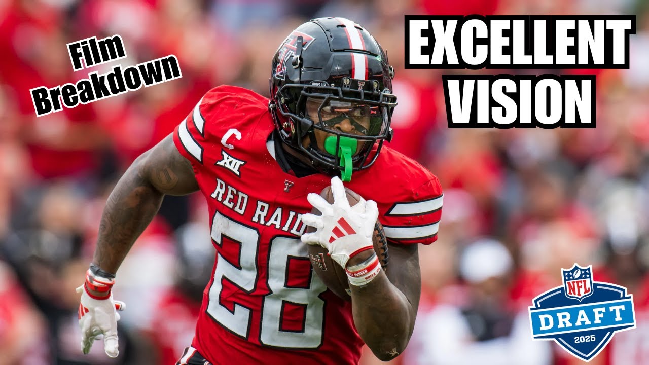 Film Breakdown: Tahj Brooks is a GREAT Creator at RB in the 2025 NFL ...