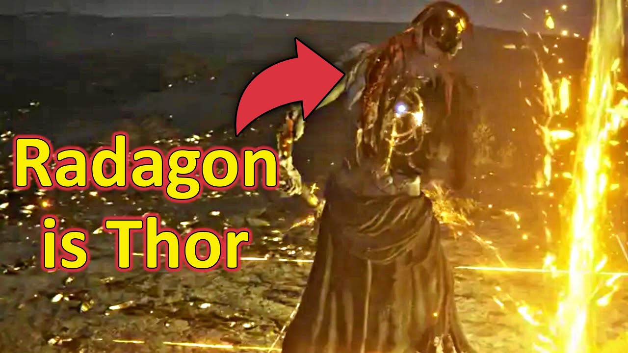 Radagon is Thor | Elden Ring 1.05 - YouTube