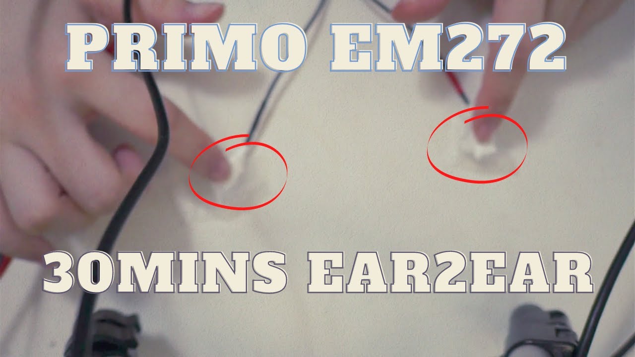 Primo EM272/172 30 Min Mic Triggers Gently Tapping, Rubbing, and ...