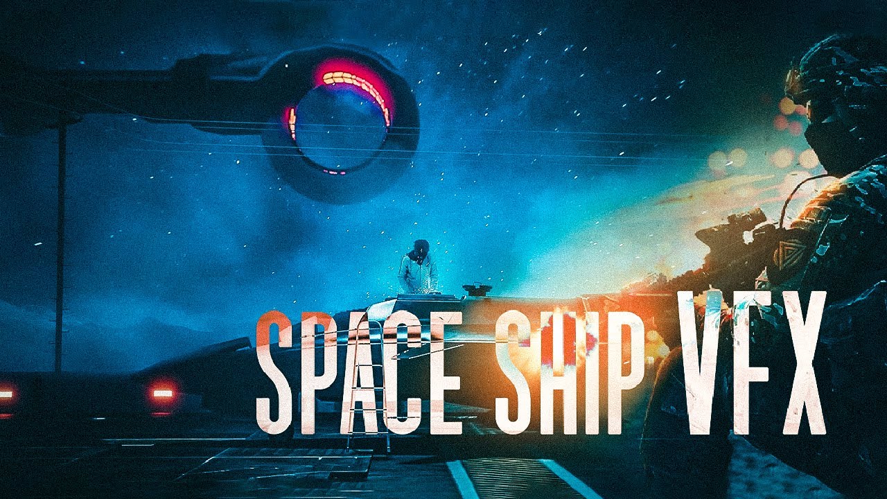 Sci - Fi Space Ship VFX | 3D Short Film | Artist Jashan Gill X#vfx # ...