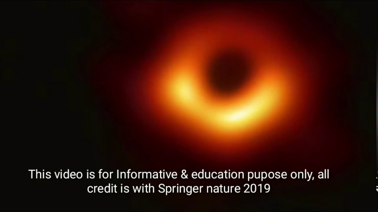 First image of blackhole taken: New fundamental science Discovery - YouTube