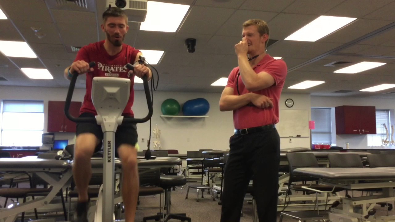 Chris Lowrimore Astrand Cycle Test - YouTube