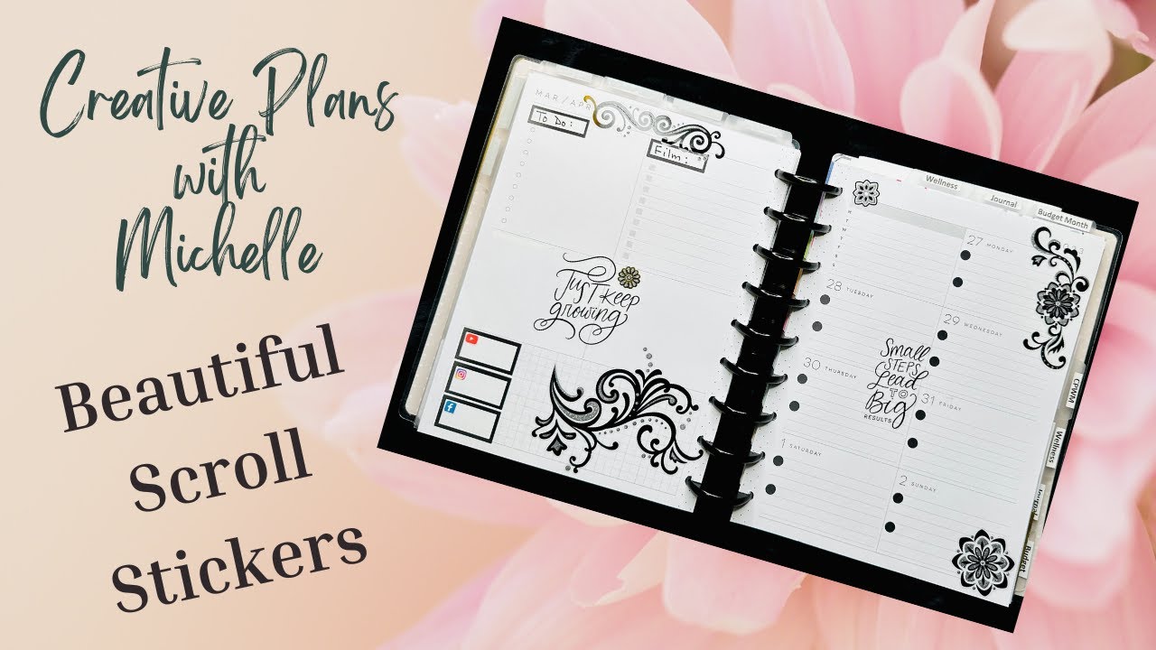 Plan With Me | Classic Dashboard | Social Media | Beautiful Scroll ...
