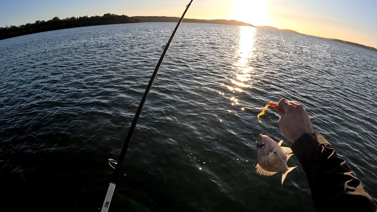 Fishing With A Mate - Fishing Lake Macquarie - YouTube