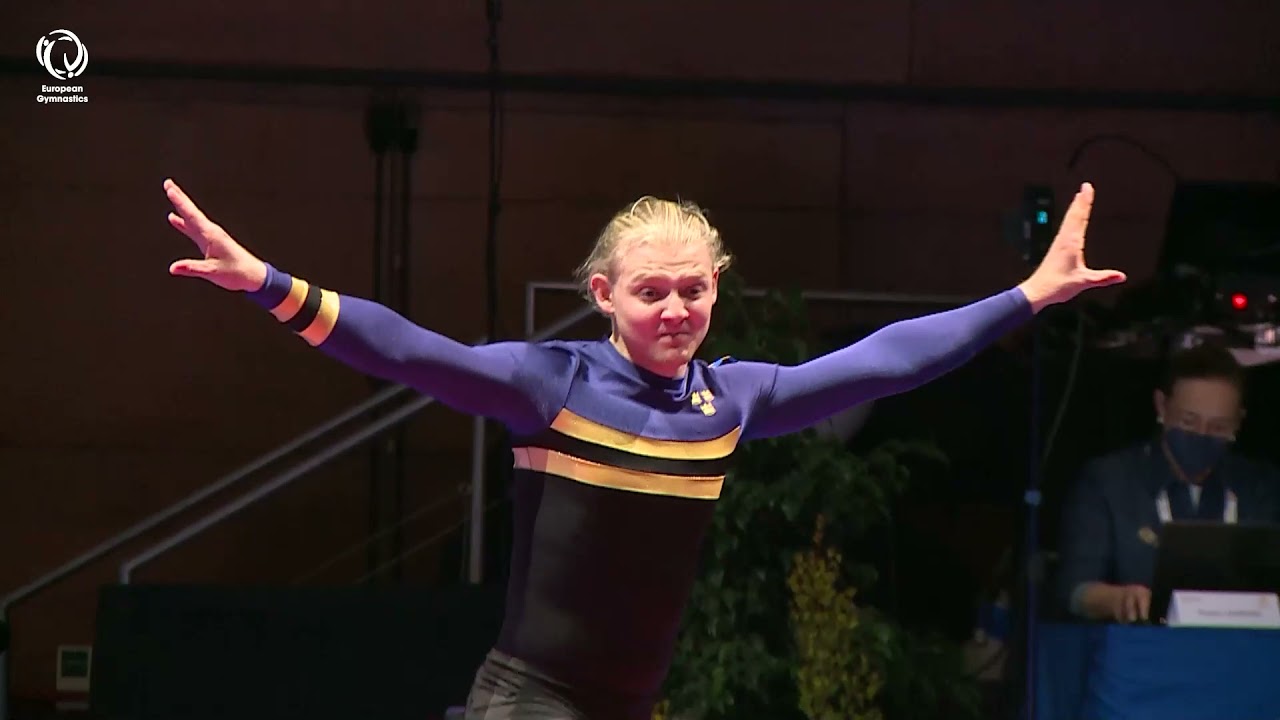 Sweden - 2021 TeamGym European Champions, junior men's teams - YouTube