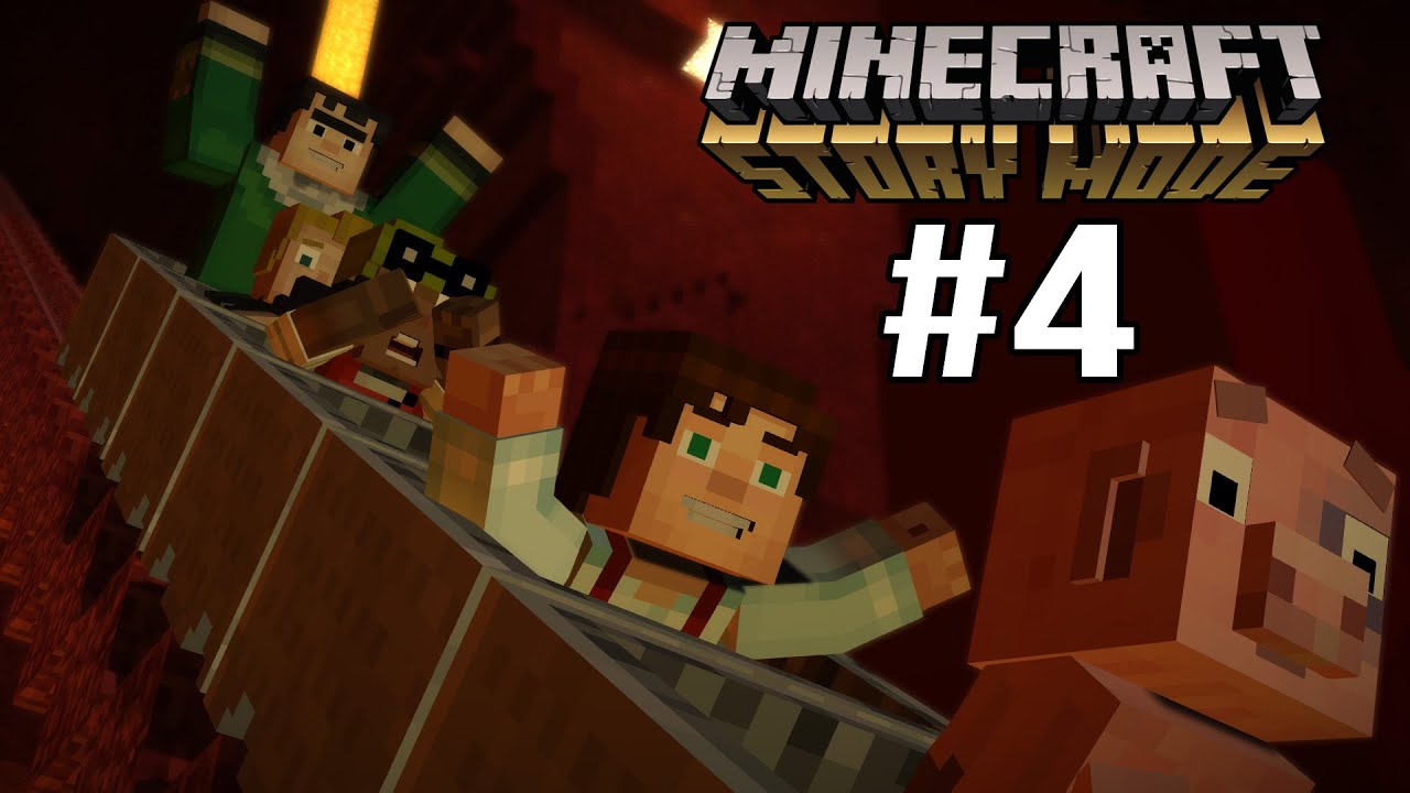 Minecraft Story Mode Gameplay Part 4 - Episode 1 - YouTube
