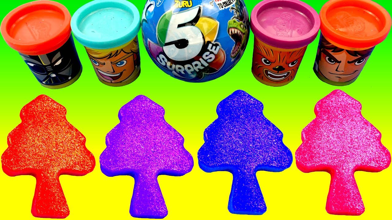 Making 3 Ice Cream out of Play Doh Popsicles PJ Masks Surprise Toys PAW ...
