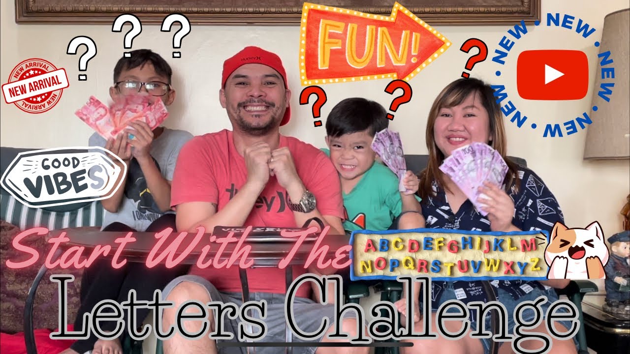 Start with the Letters Challenge👊🏻 - YouTube