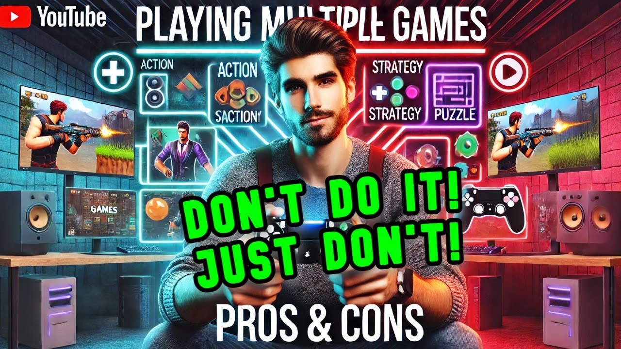 DO NOT PLAY too many Games at the same time! Why Multiple Gaming is Bad ...