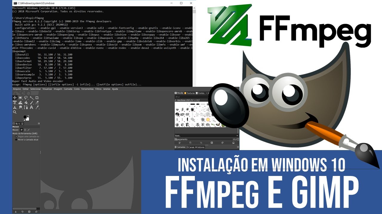 SwisTrack 4 - Instalação do FFmpeg e GIMP para a preparação dos ...