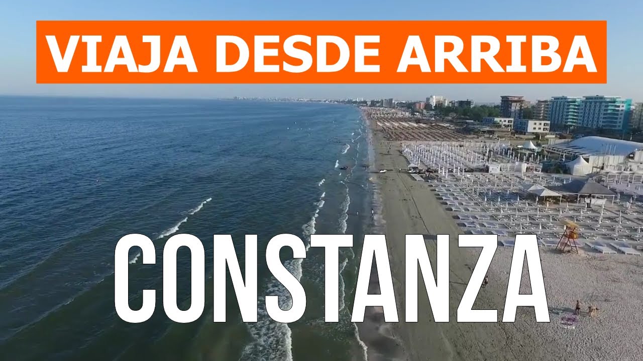 Constanza, Rumania | Vacaciones, turismo, viaje, revisión | Vídeo dron ...