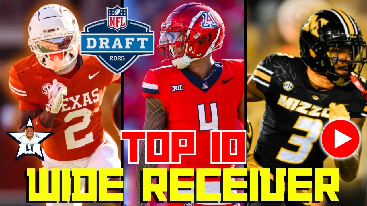 Ranking the Top 10 WRs in the 2025 NFL Draft – Who’s #1? - YouTube