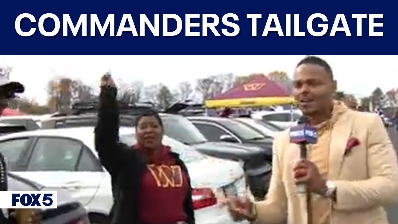 FOX 5 COMMANDERS TAILGATE - YouTube