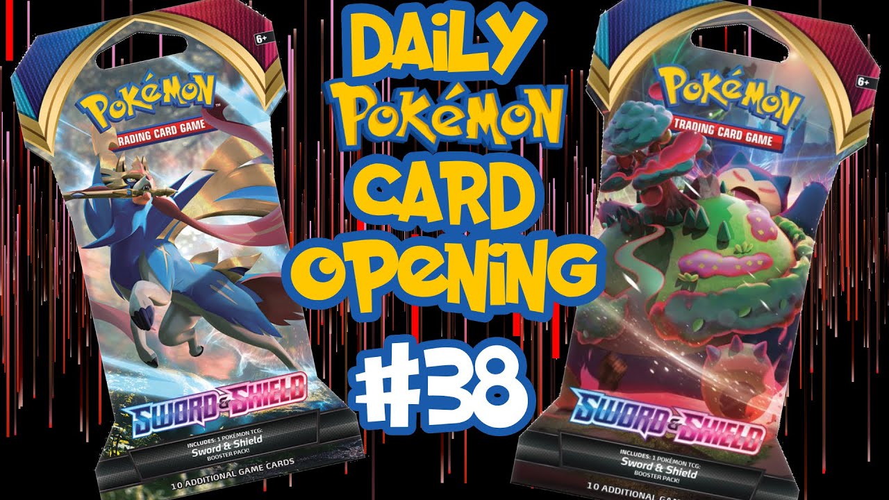 SWORD AND SHIELD BASE SET - DAILY BOOSTER #38 - YouTube