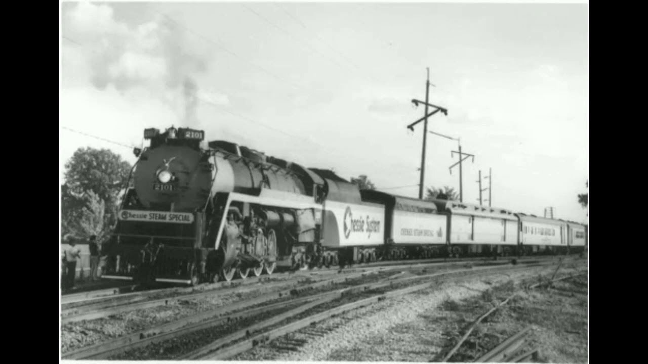 Chesapeake and Ohio T1 2101 Whistle - YouTube