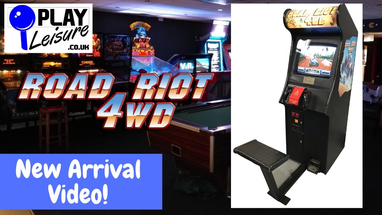 An Atari Racing Classic.... It's Road Riot 4WD! Now this is FUN. - YouTube