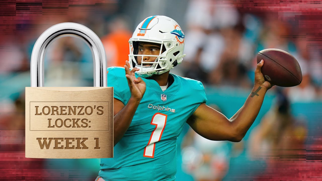 Miami Dolphins are a lock for NFL Week 1 | Lorenzo's Locks - YouTube