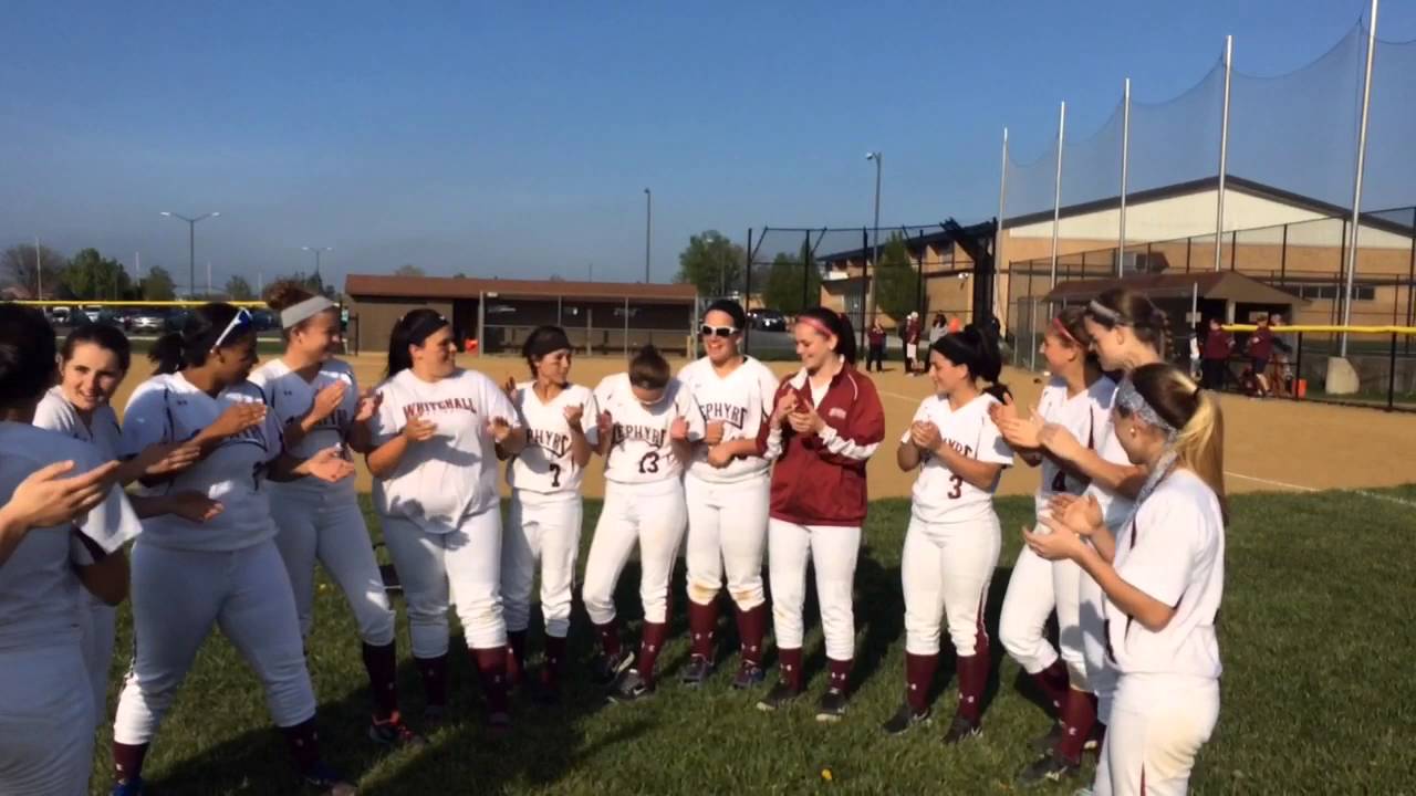 Whitehall softball's Zephyr Chant in 2016 - YouTube