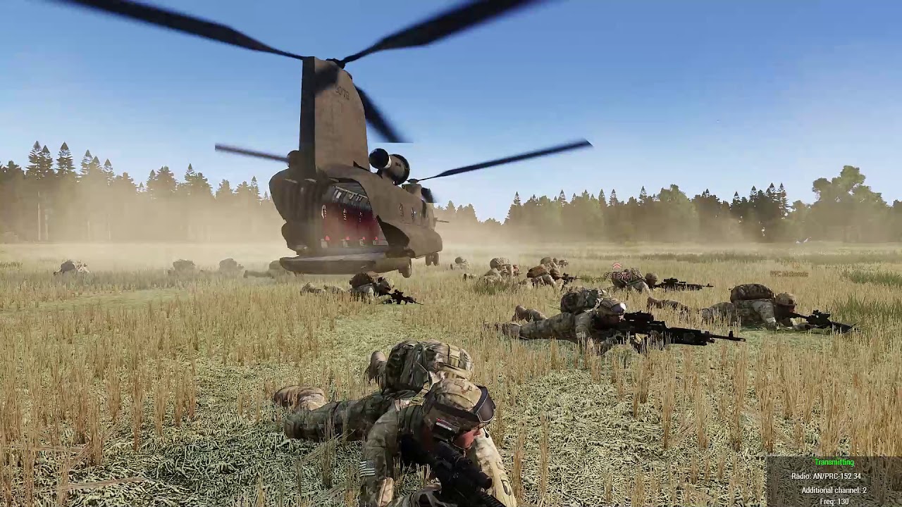 ARMA3 506th IRRU Task Force Charlie FTX 04-19 - YouTube