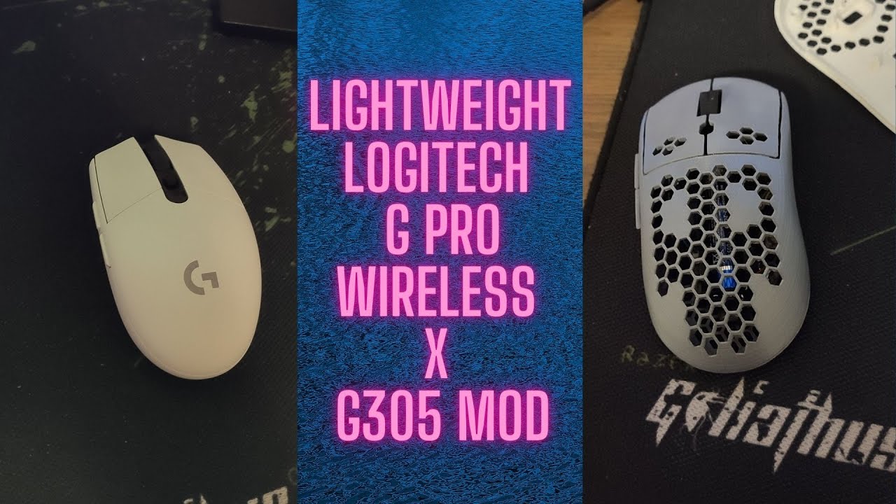 LIGHTWEIGHT LOGITECH G PRO WIRELESS x G305 MOD - YouTube