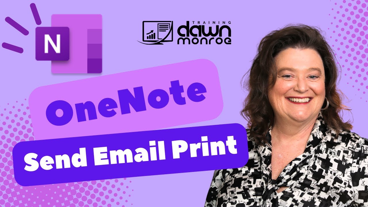 Send Email Print to OneNote - YouTube