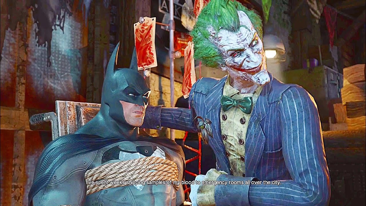 Batman Return to Arkham - Arkham City Joker Poisoned Batman | PS5 ...