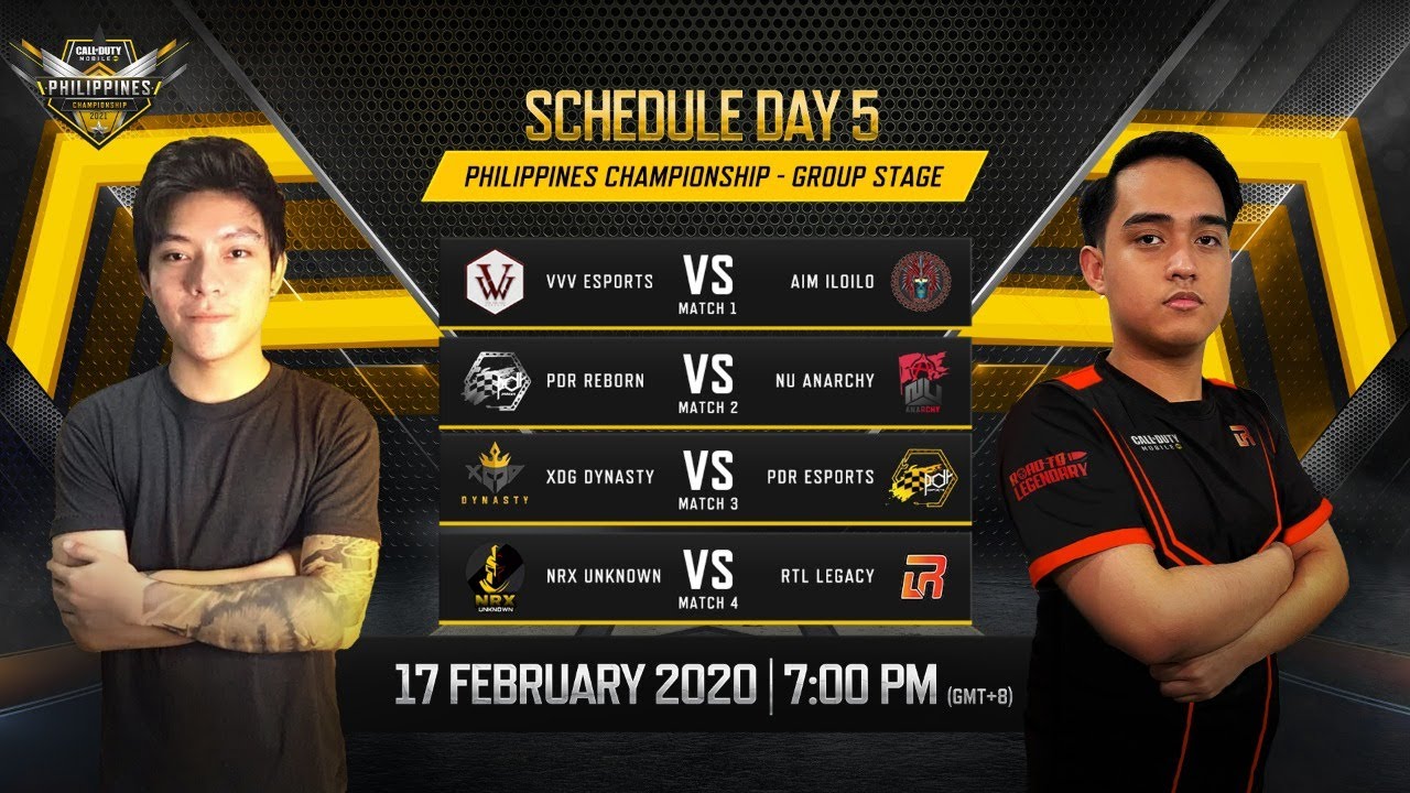 PH Championship: Group Stage Day 5 - Garena CODM - YouTube