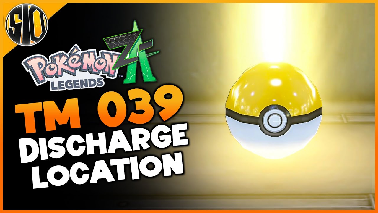 Pokemon Legends Z-A Discharge (TM 039) Location - YouTube