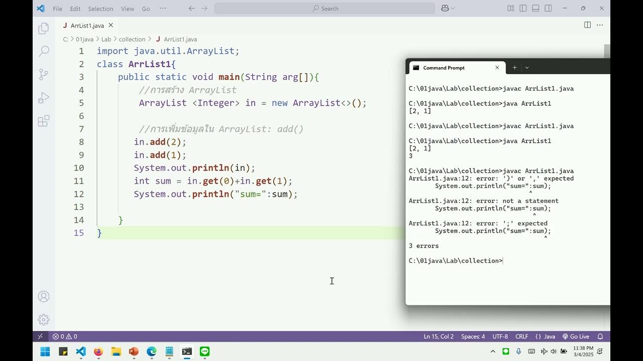 Collection and ArrayList part3 - YouTube