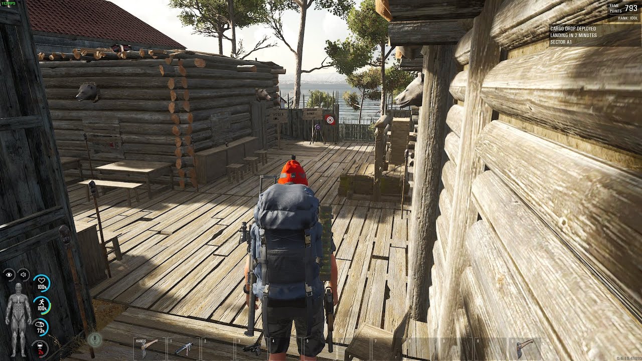 I BUILT A RESORT IN SCUM ( Come Check It Out ZombieLand server) Bar And ...