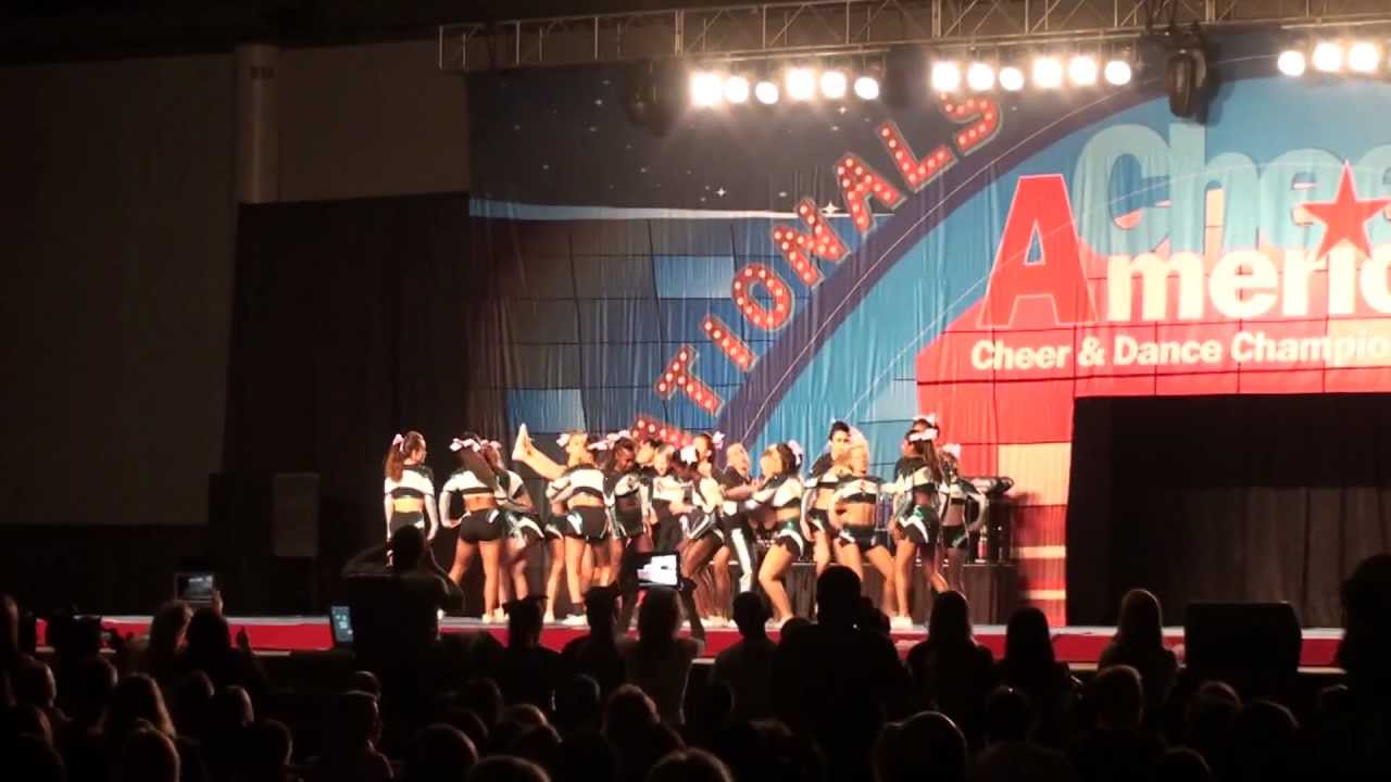 Apex Cheer Reign 2012-13 - YouTube