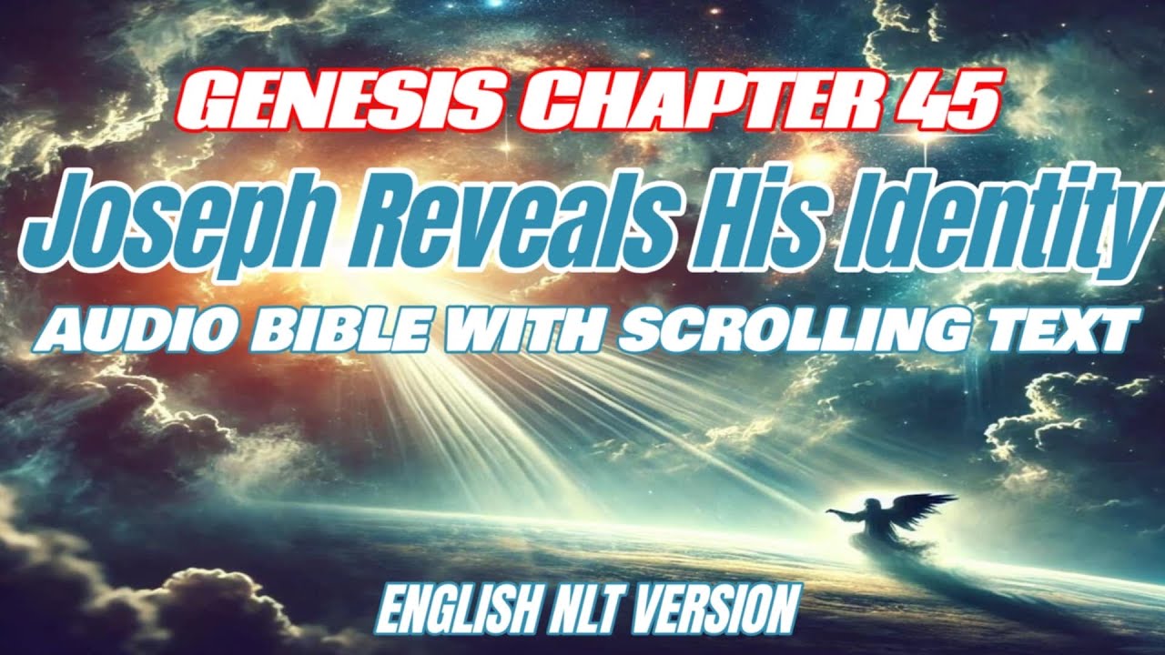 Genesis Chapter 45 | Joseph Reveals His Identity - YouTube