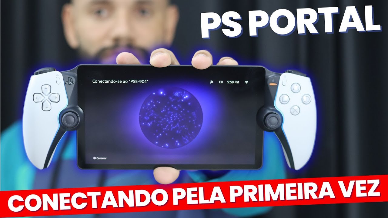 PS PORTAL LIGANDO PELA PRIMEIRA VEZ - UNBOXING - YouTube