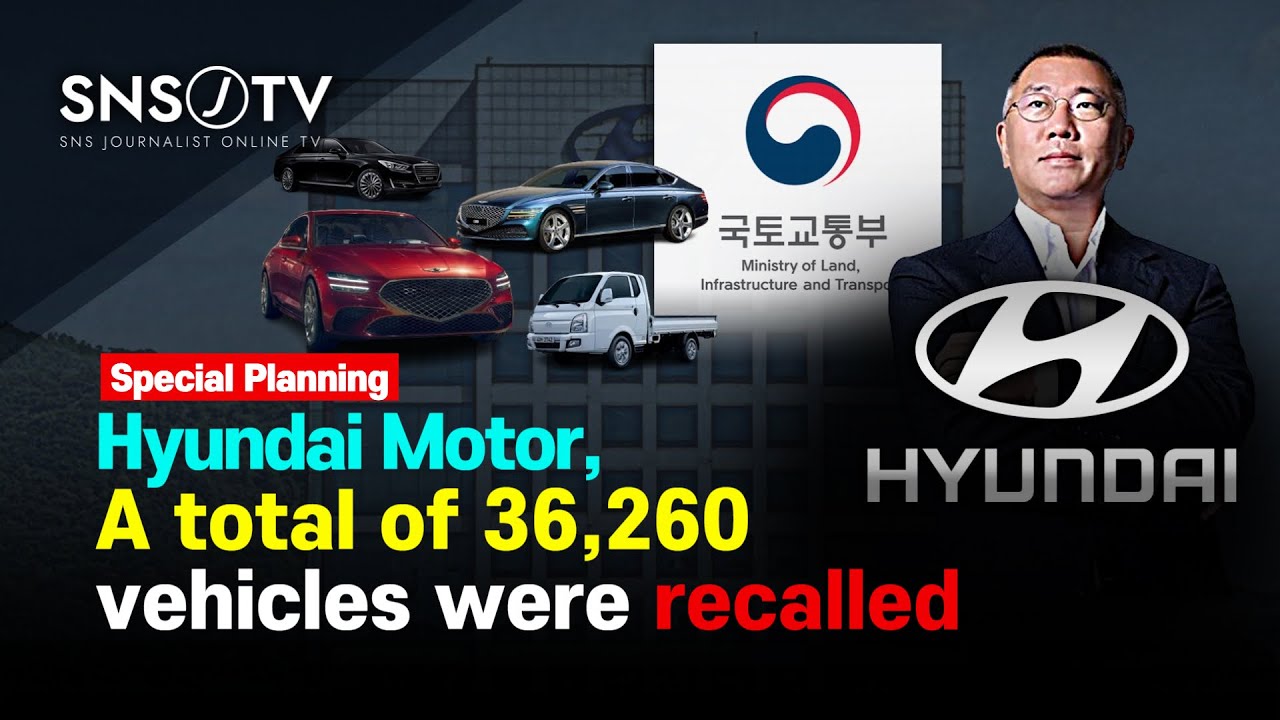 Hyundai Motor, Recall of design and manufacturing defects.. A total of ...