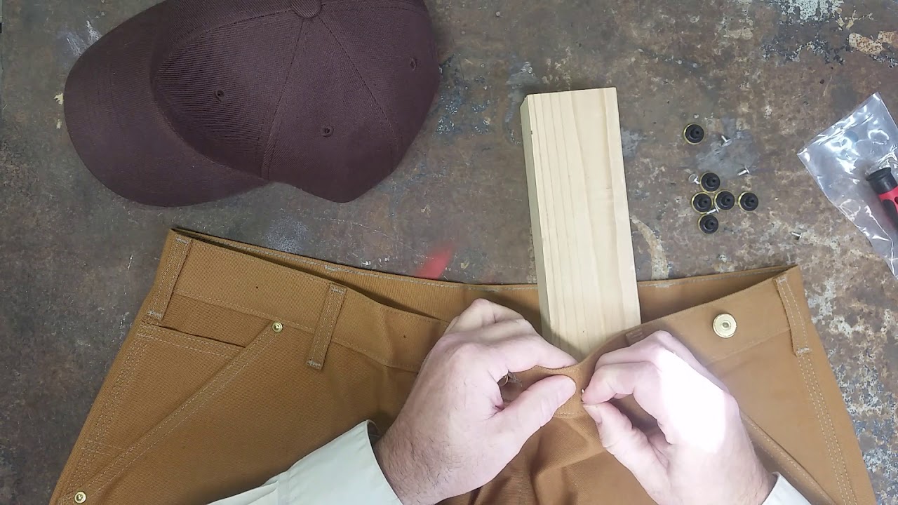 Suspender Buttons - YouTube