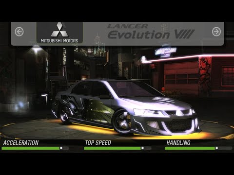 NFS Underground 2 - Mitsubishi Lancer EVO VIII | Customization ...